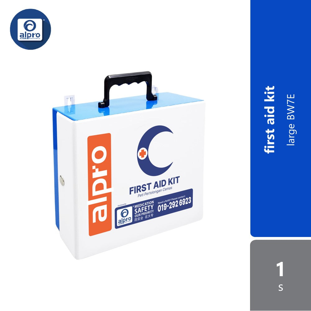 Alpro First Aid Kit Equipped PVC Large BW7E - Alpro Alliance Sdn. Bhd
