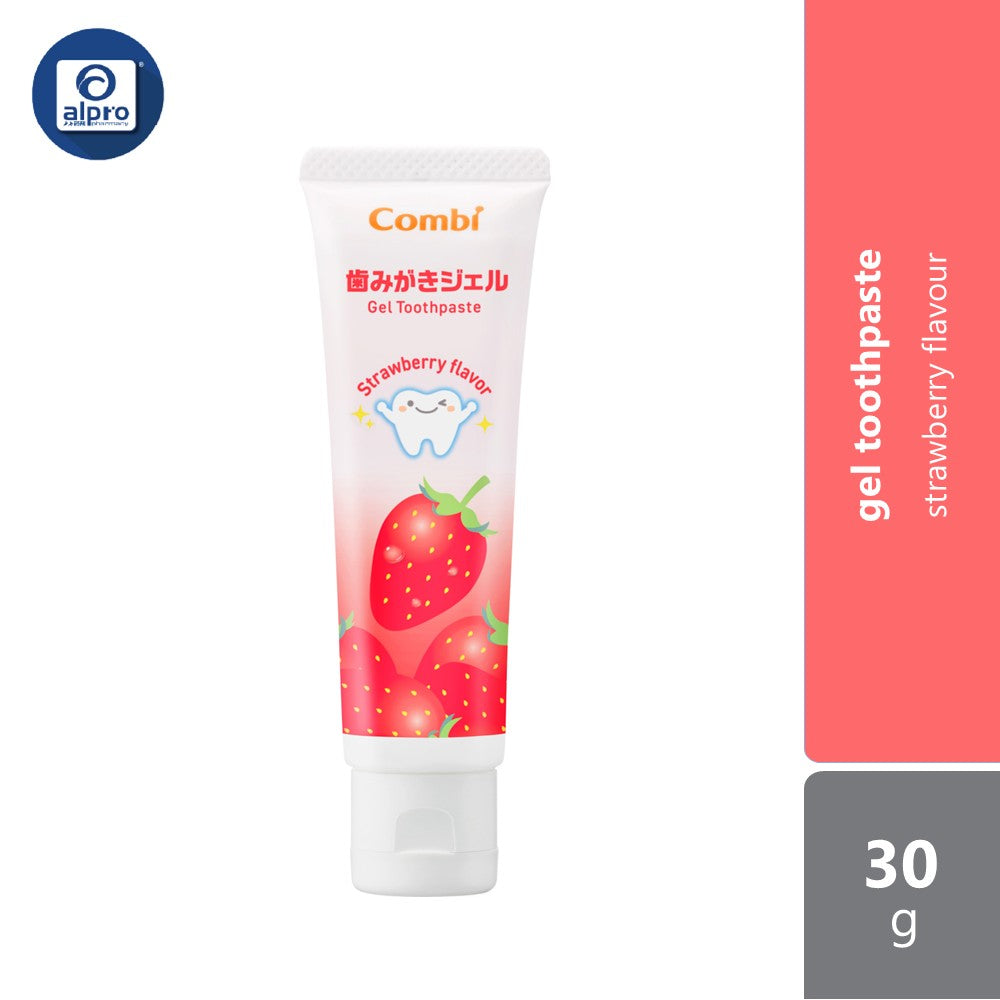 Combi Gel Toothpaste 30g (Strawberry/ Orange) - Alpro Pharmacy