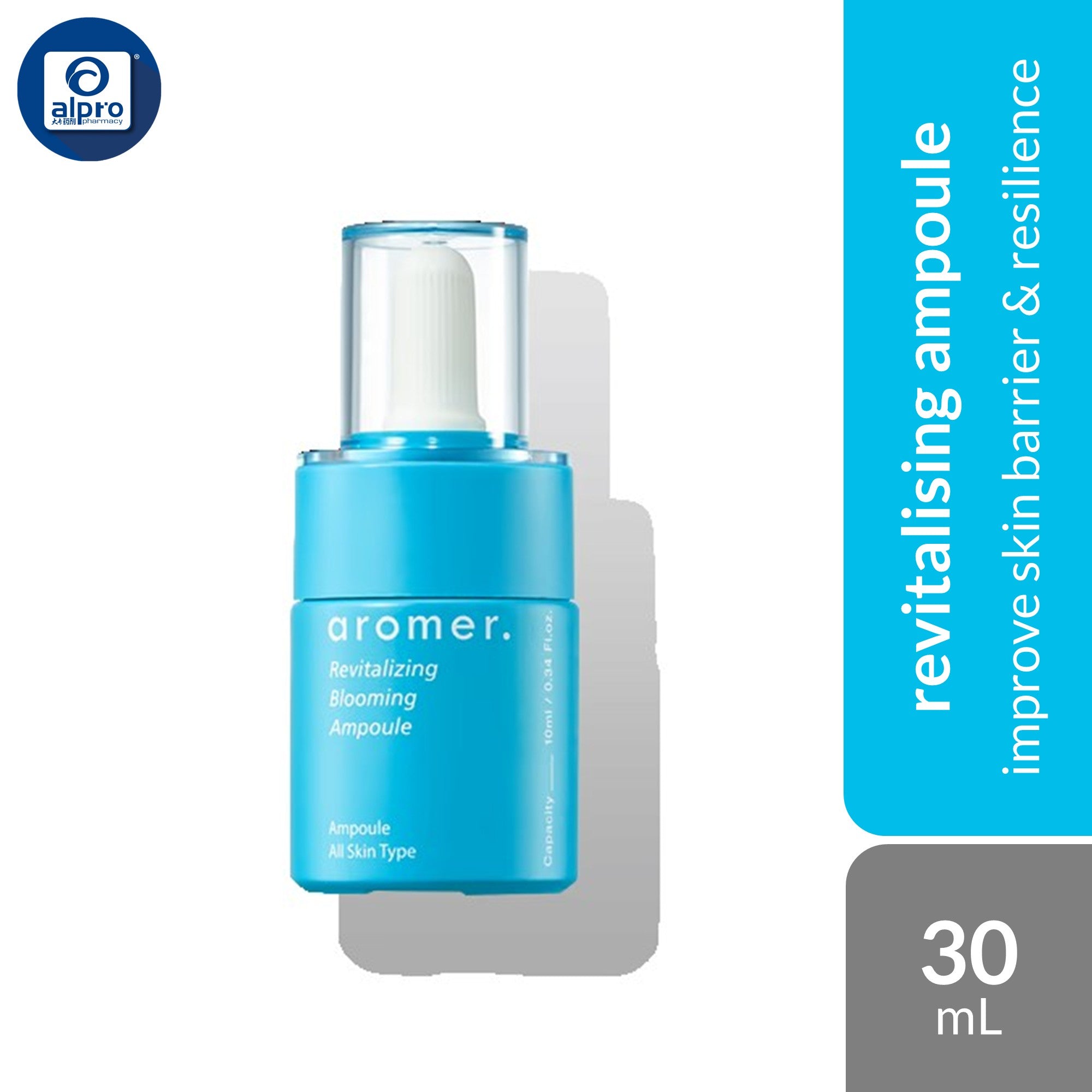 aromer. Revitalizing Blooming Ampoule 30mL | Improve Skin Barrier