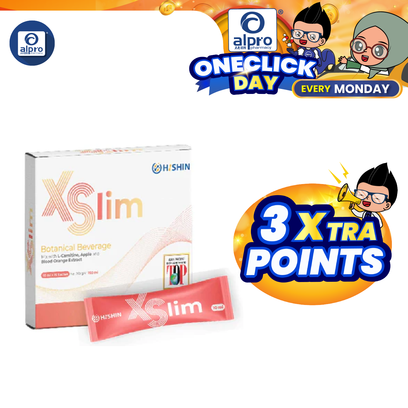 Hishin XSlim 瘦身王 10ml ×15s | Achieve Healthy Weight Loss - Alpro