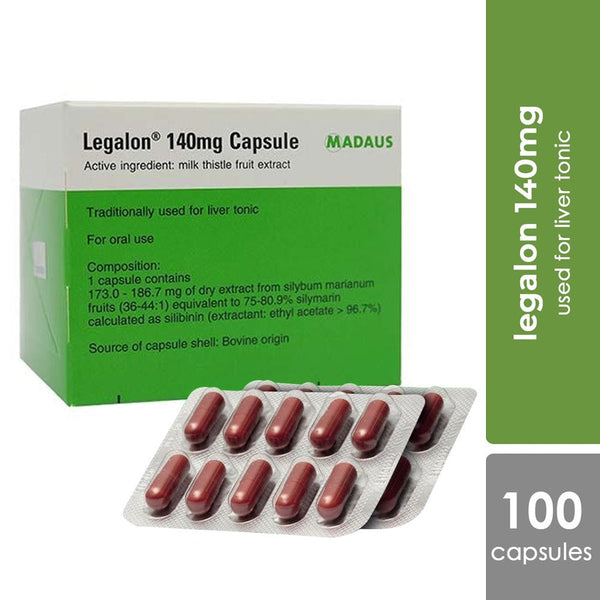 Legalon 140mg Capsule 10x10s | Liver Health - Alpro Pharmacy